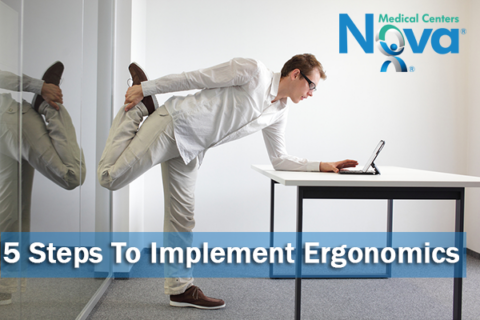 5 Steps To Implement Ergonomics | Nova Medical Centers